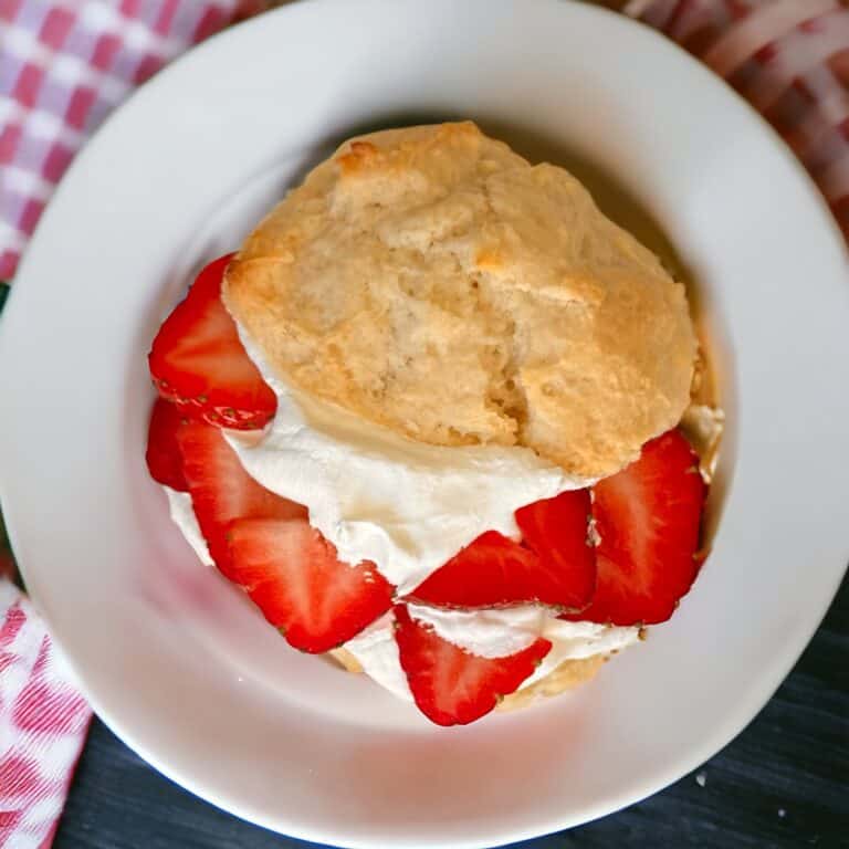 Strawberry Bisquick Shortcake Recipe - The Vintage Cook