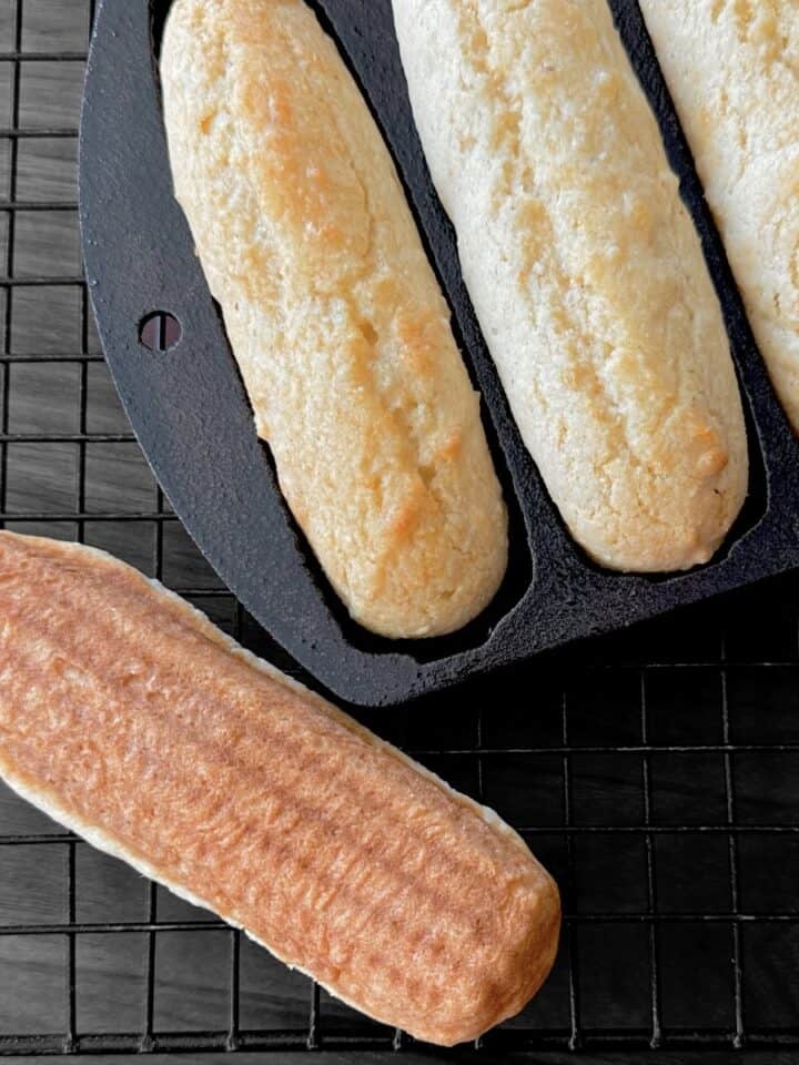 Corn Sticks Cornbread Recipe (Depression Era) - The Vintage Cook