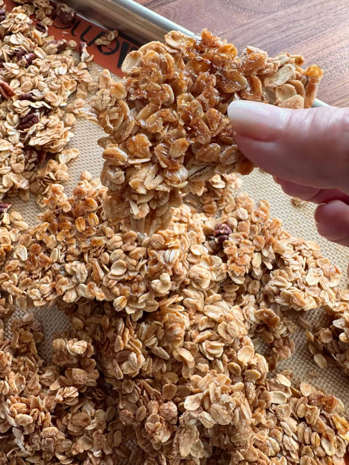 Homemade Granola Recipe - The Vintage Cook